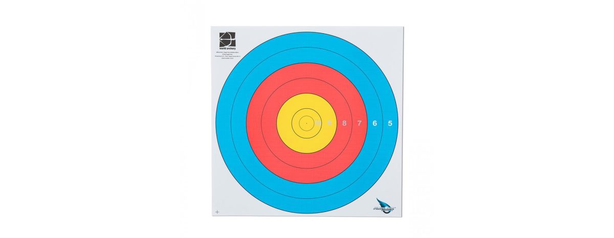 TARGET FACES WORLD ARCHERY 80 STANDARD CENTRE – SAB – صاب