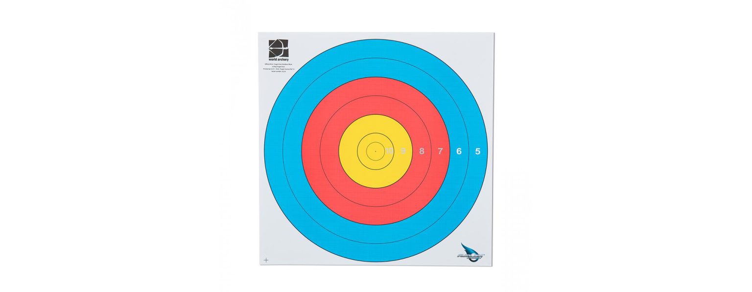 TARGET FACES WORLD ARCHERY 80 STANDARD CENTRE – SAB – صاب